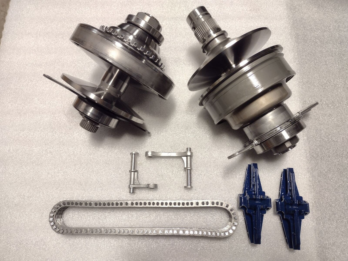 2018-2019 Subaru CVT TR580 Pulley Variator Chain Set Legacy Outback Im ...